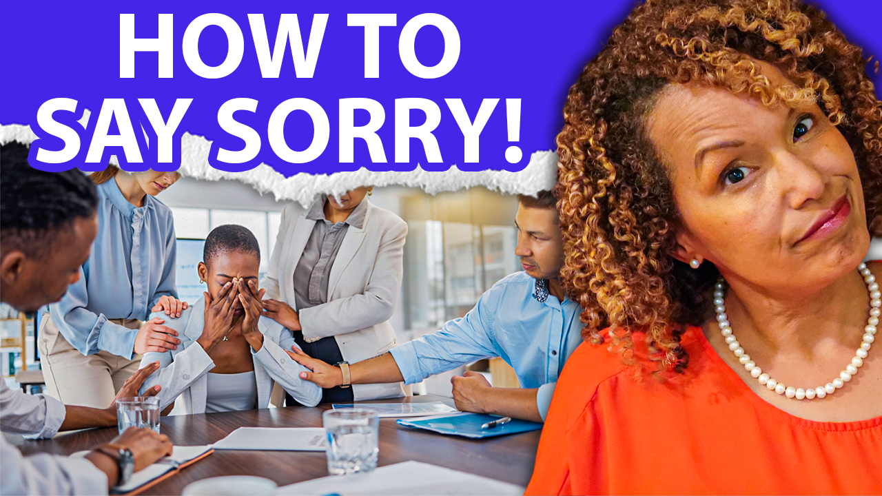 How to Apologize to A Team Member (from an Active Listening Expert ...
